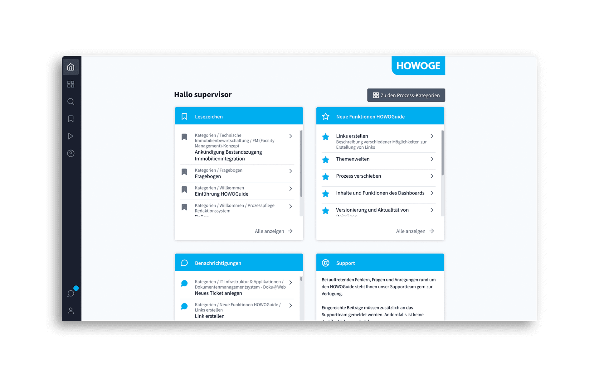 HOWOGE: Individuelle Onboardingsoftware