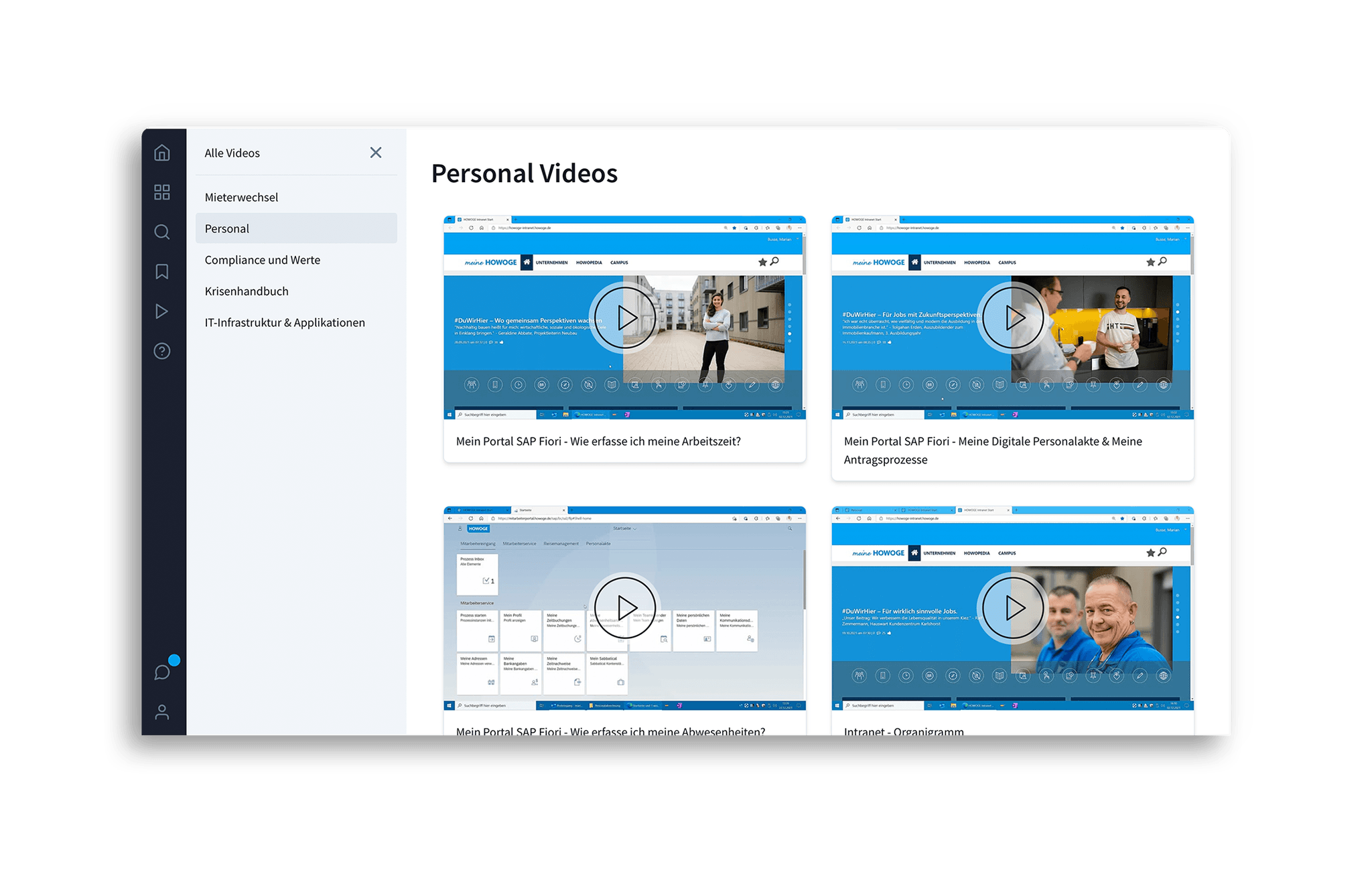 HOWOGE: Individuelle Onboardingsoftware